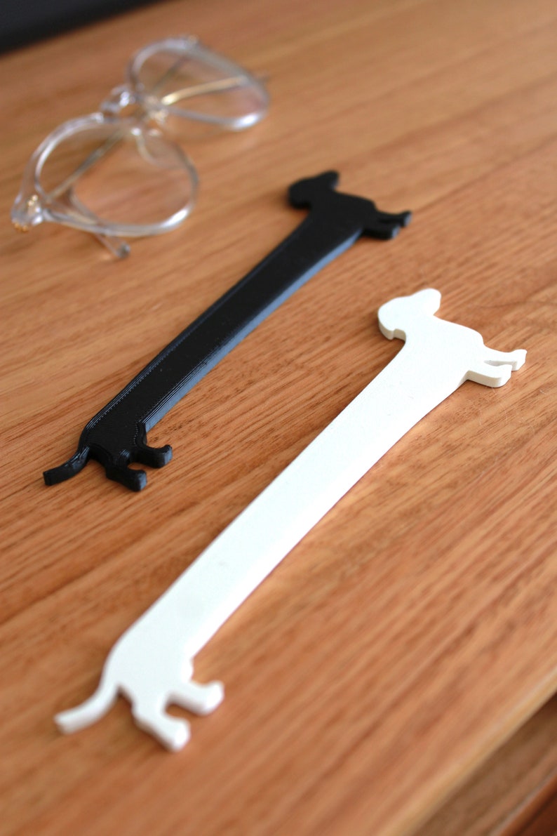 Sausage Dog Bookmark Pair for Readers | Ying & Yang Dachshund Bookmark ...