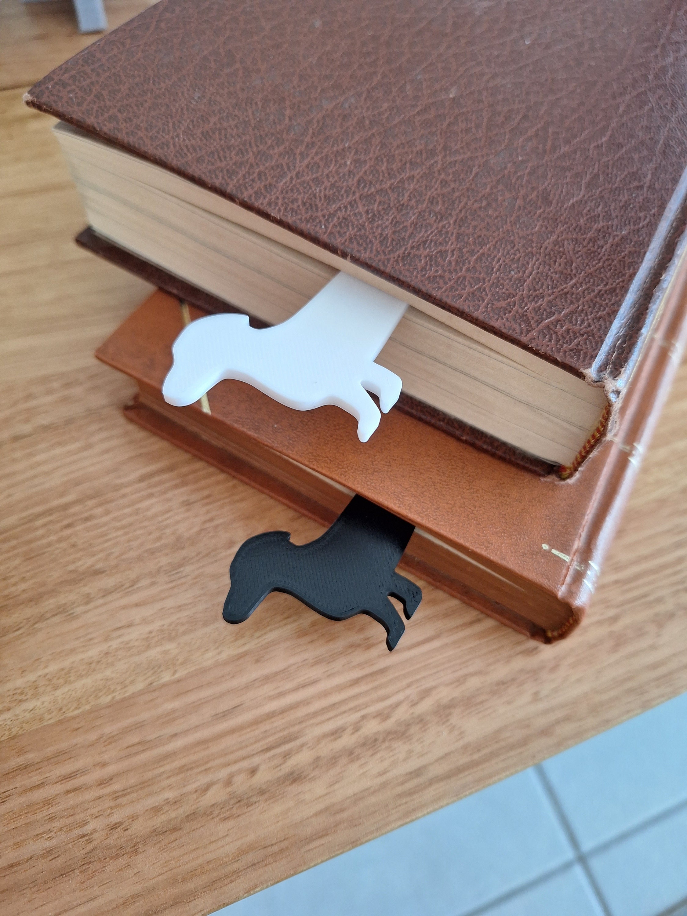 Sausage Dog Bookmark Pair for Readers | Ying & Yang Dachshund Bookmark ...