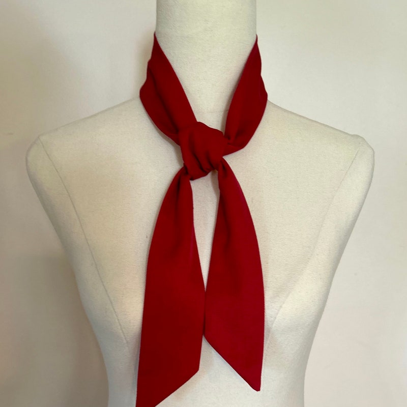 Red Scarfs - Etsy