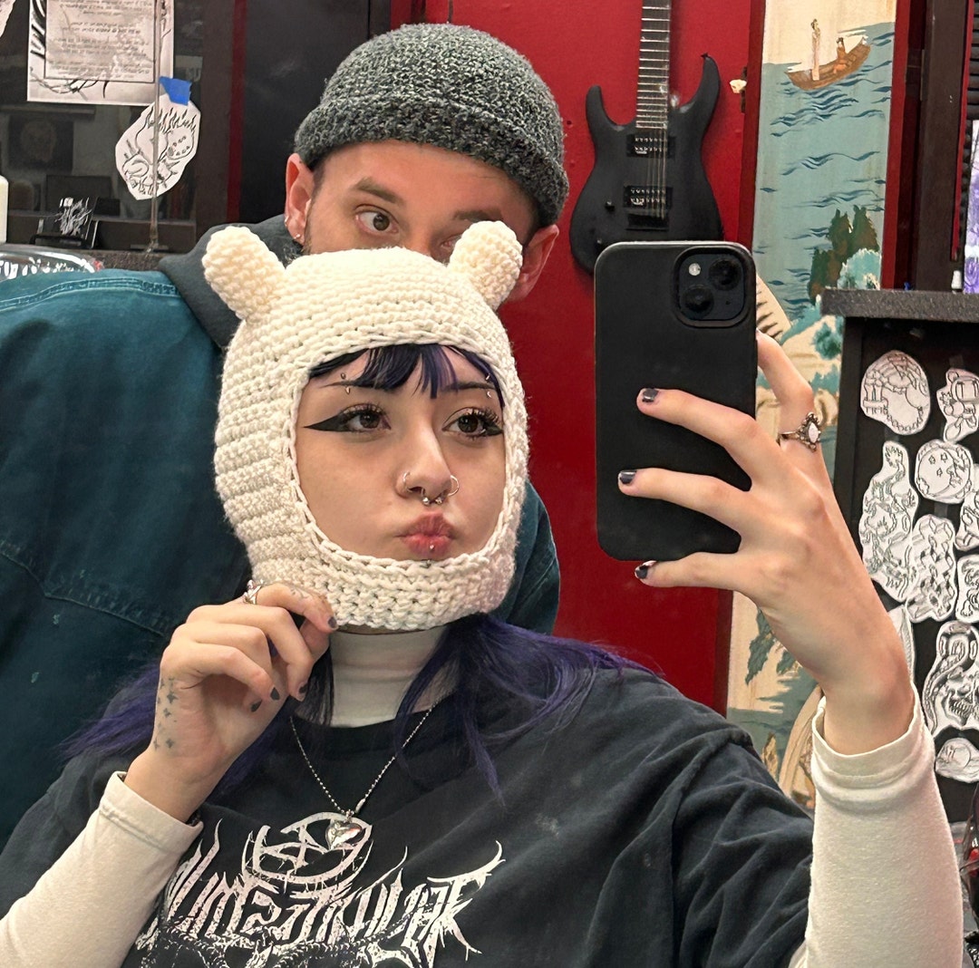 MEDIUM Finn the Human Crochet Hat - Etsy