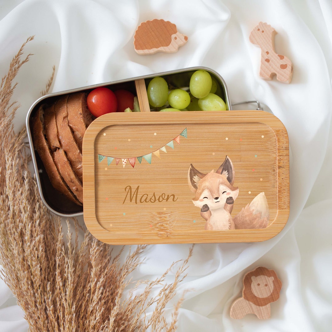 Personalized Lunch Box With Baby Name, Custom Children's Lunch Box With ...