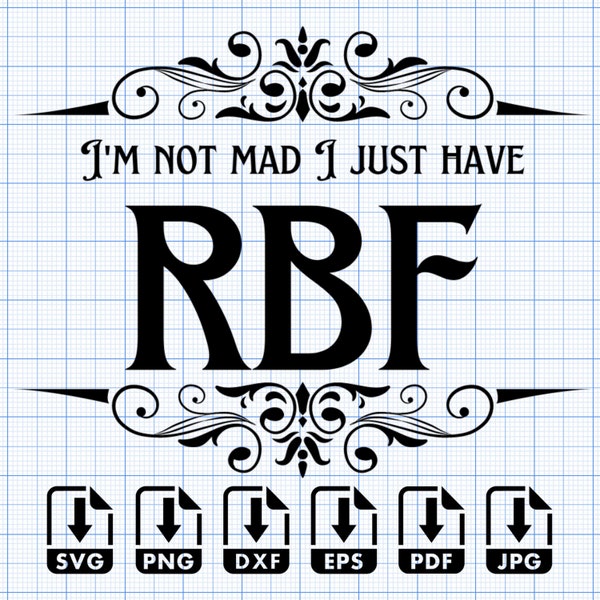Rbf Svg - Etsy