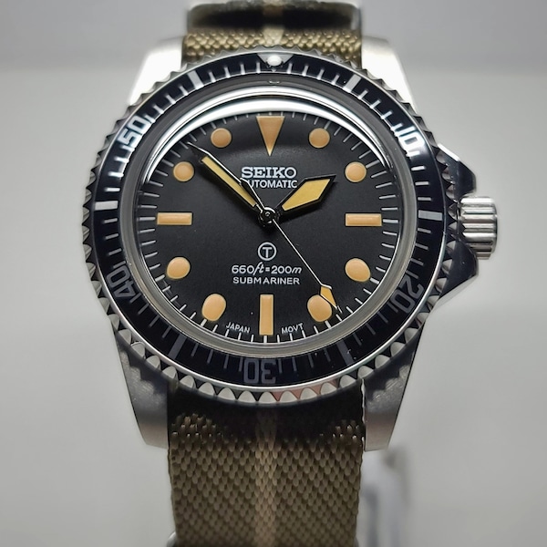 Seiko Milsub Watch - Etsy