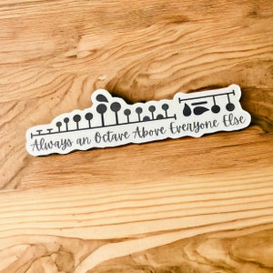 Flute Key Sticker | Flute Sticker | Flute Player Sticker | Marching ...