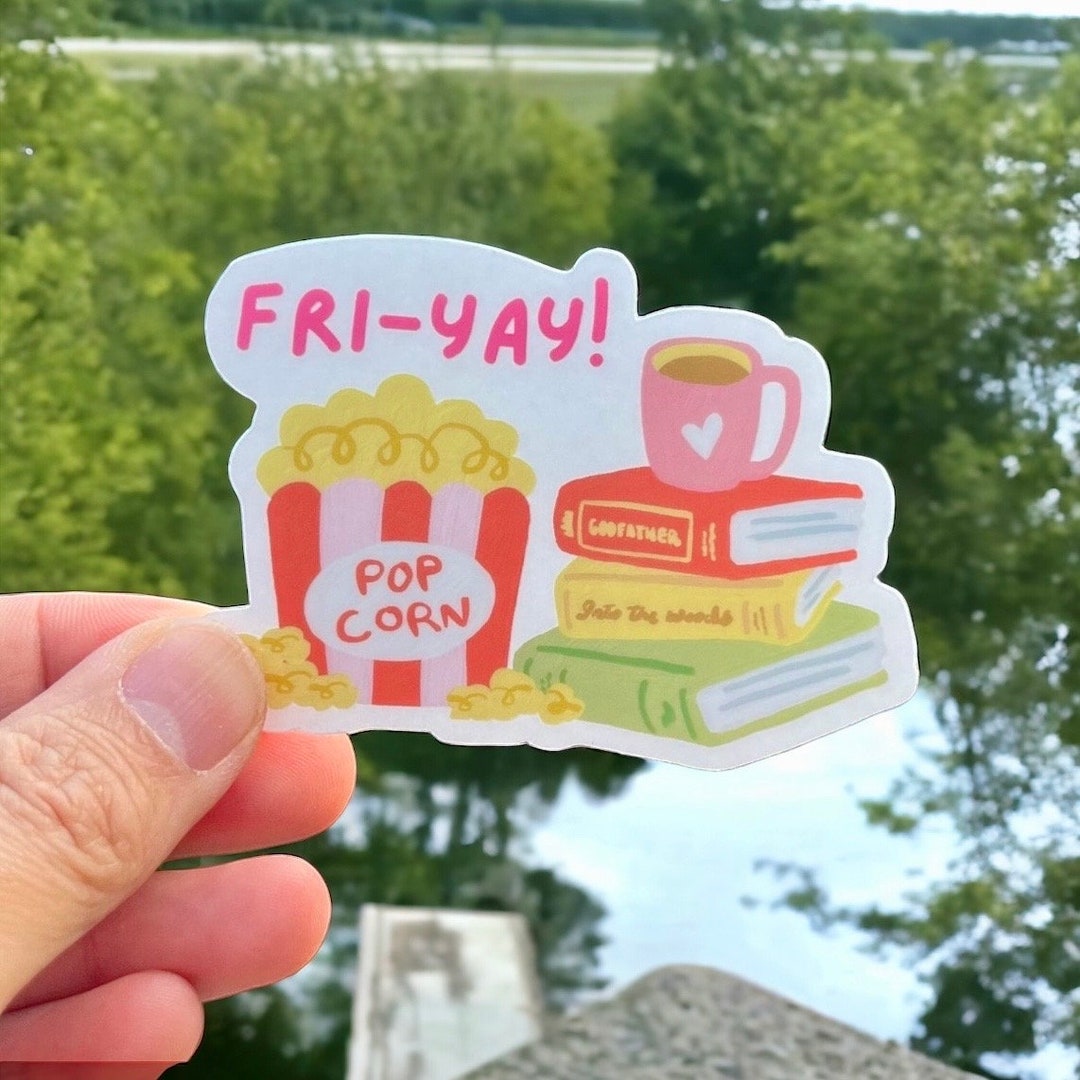 Fri-yay Sticker | TGIF | Fun Sticker - Etsy