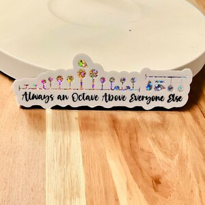 Flute Key Sticker | Flute Sticker | Flute Player Sticker | Marching ...