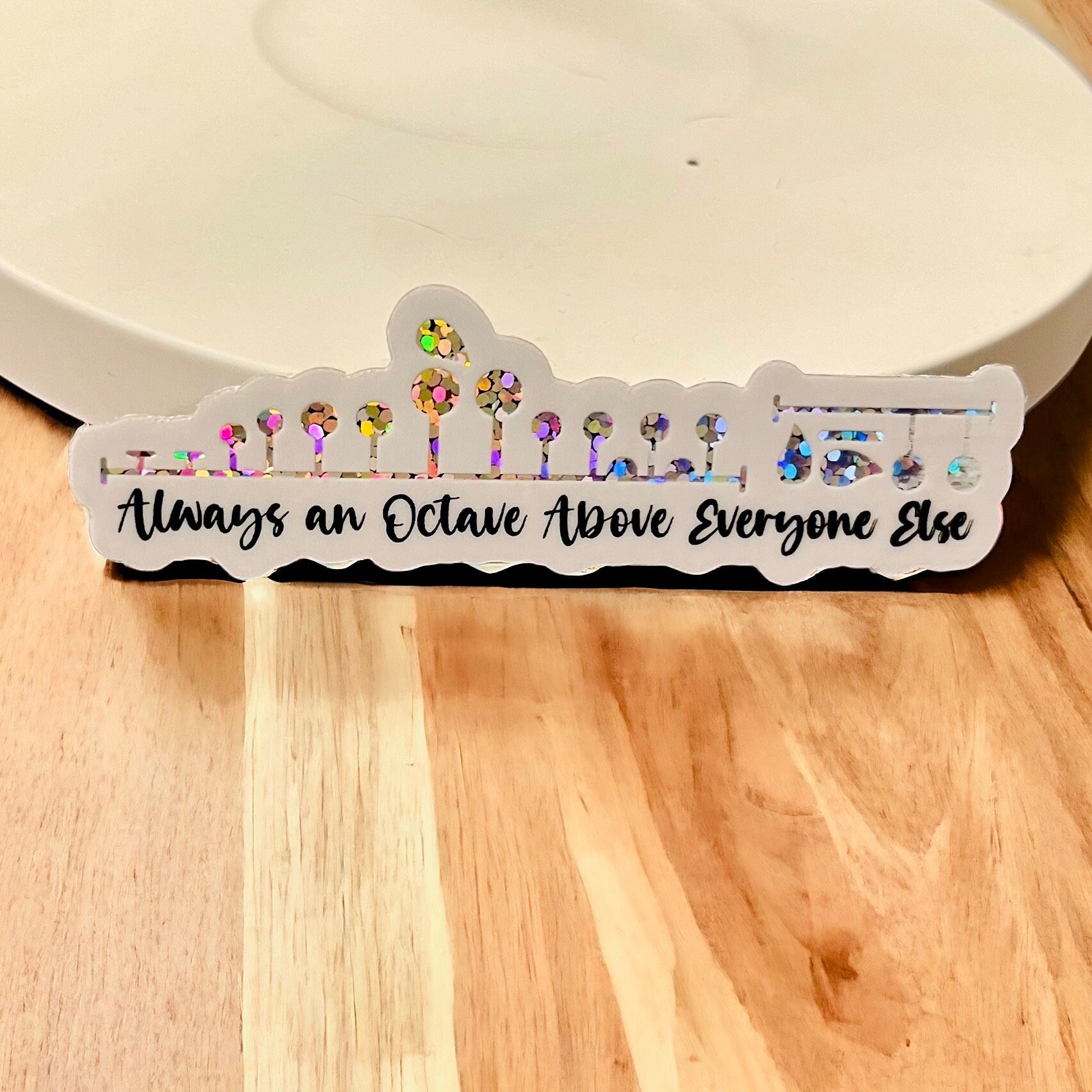 Flute Player Sticker | Always an Octave Above Everyone Else - Etsy