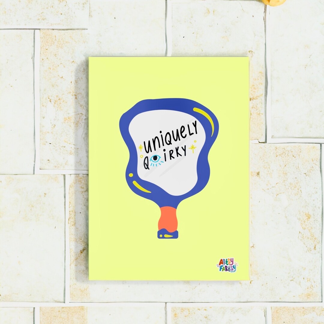 Uniquely Quirky Print | Funny Sayings | Stay Weird | Be Yourself | Self ...