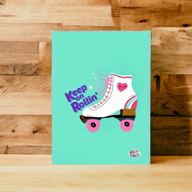 Keep on Rollin Print Funny Sayings Skate SVG Roller Skating Moving On ...