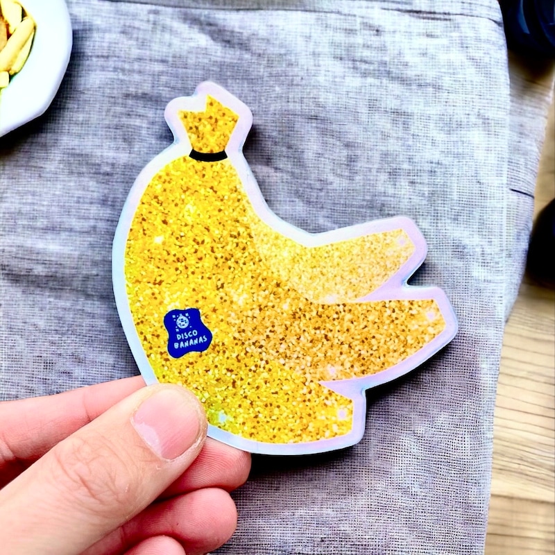 Banana Sticker - Etsy