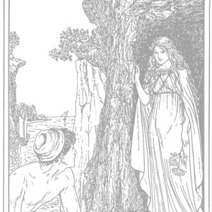 Vintage Pages for Coloring Classic Digital Bundle Download Hand Drawn ...