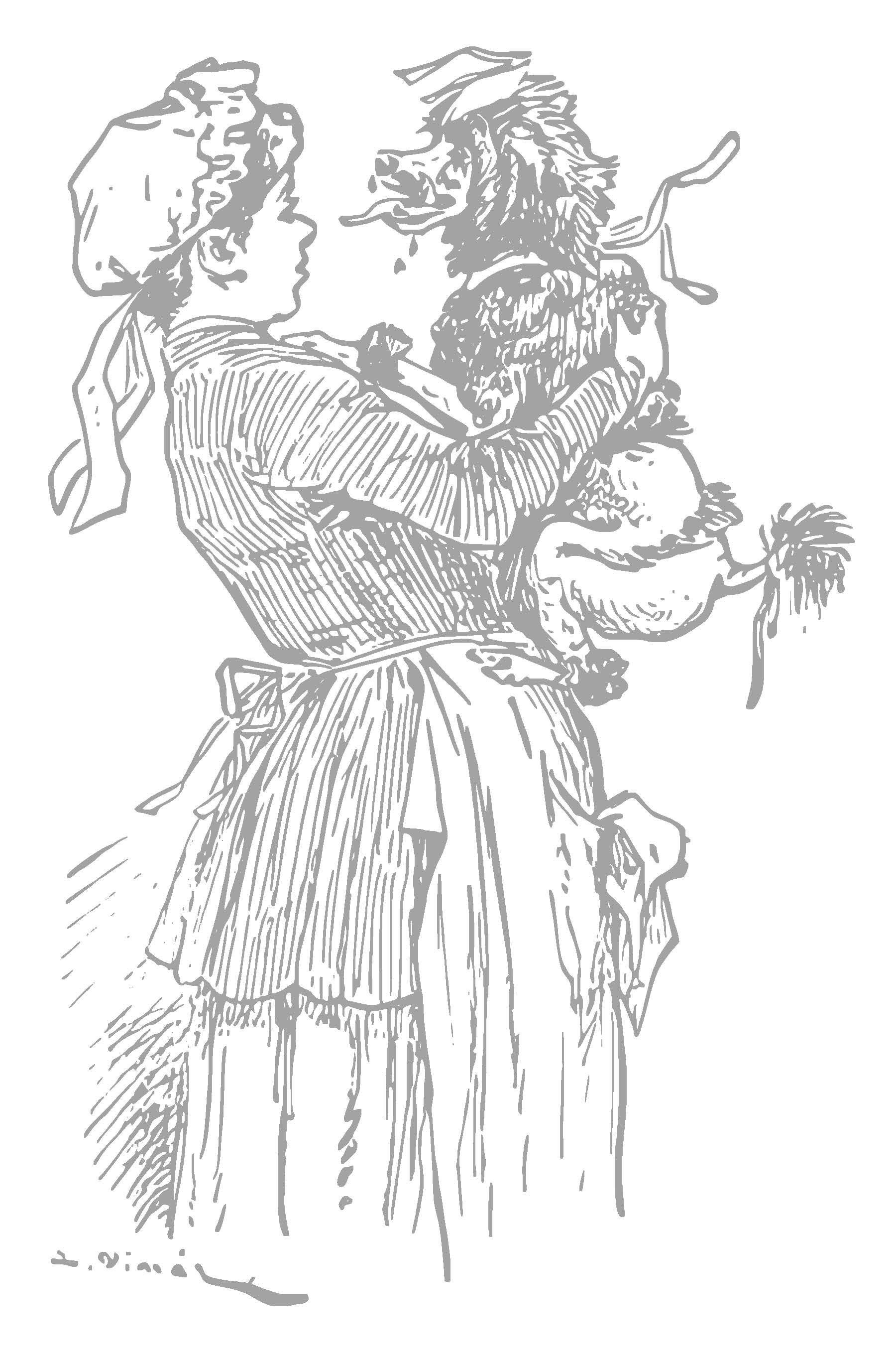 Circus Dogs for Coloring Vintage Digital Bundle Download Hand Drawn ...