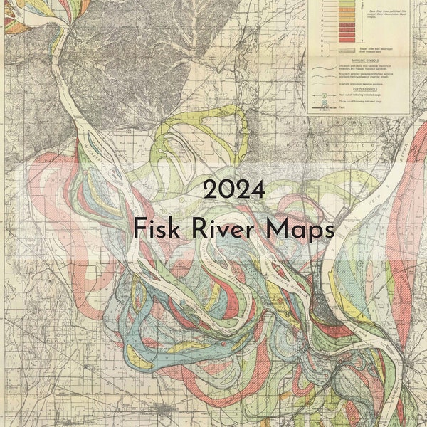 Fisk Maps - Etsy