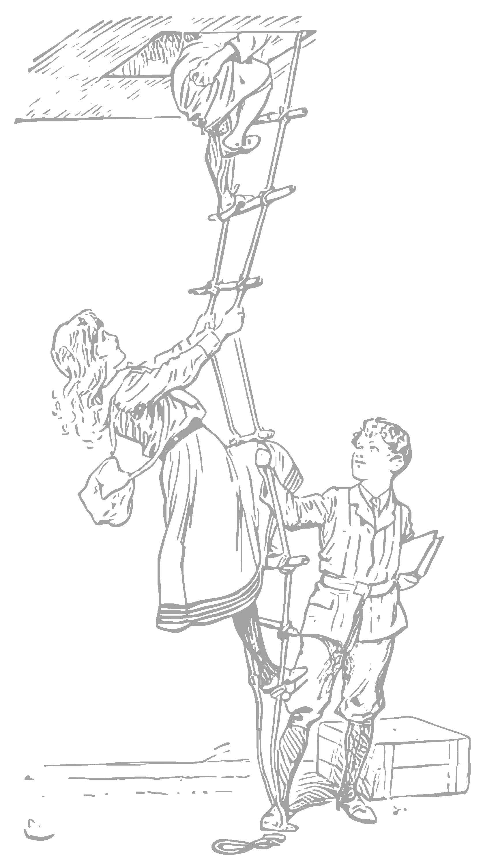 Funny Scenes for Coloring Vintage Digital Bundle Download Hand Drawn ...