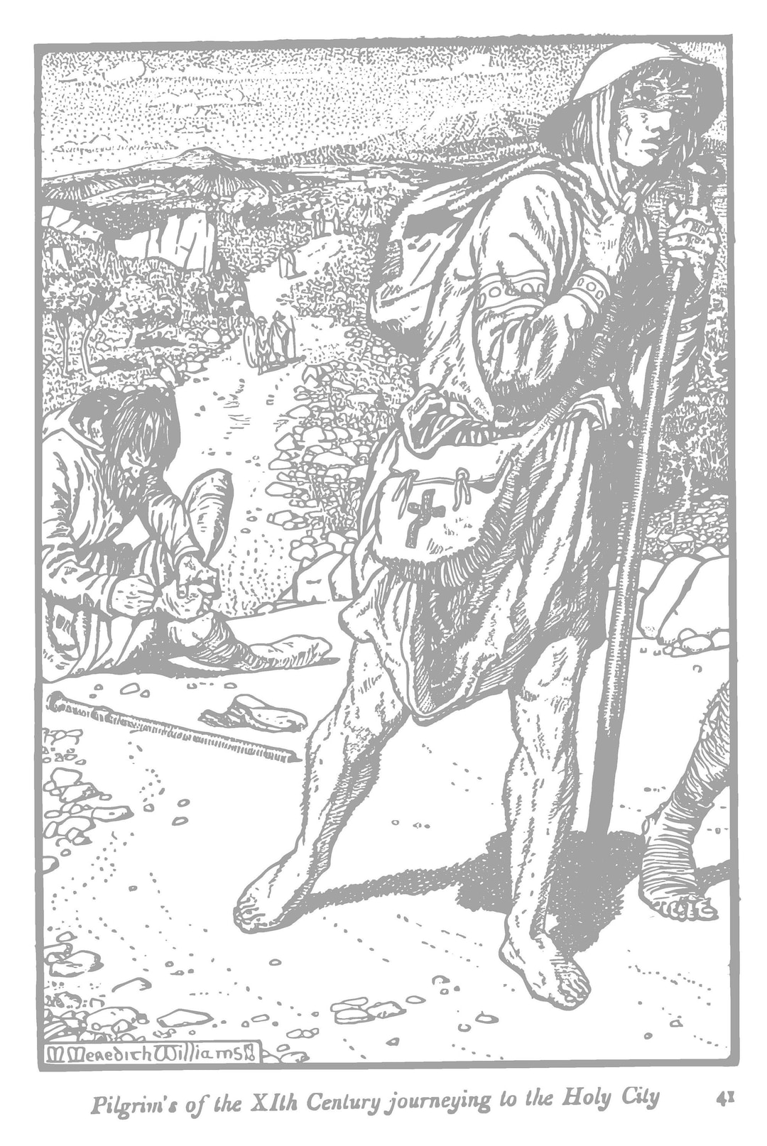 The Crusades for Coloring Vintage Loose-leaf Pages Hand Drawn Children ...