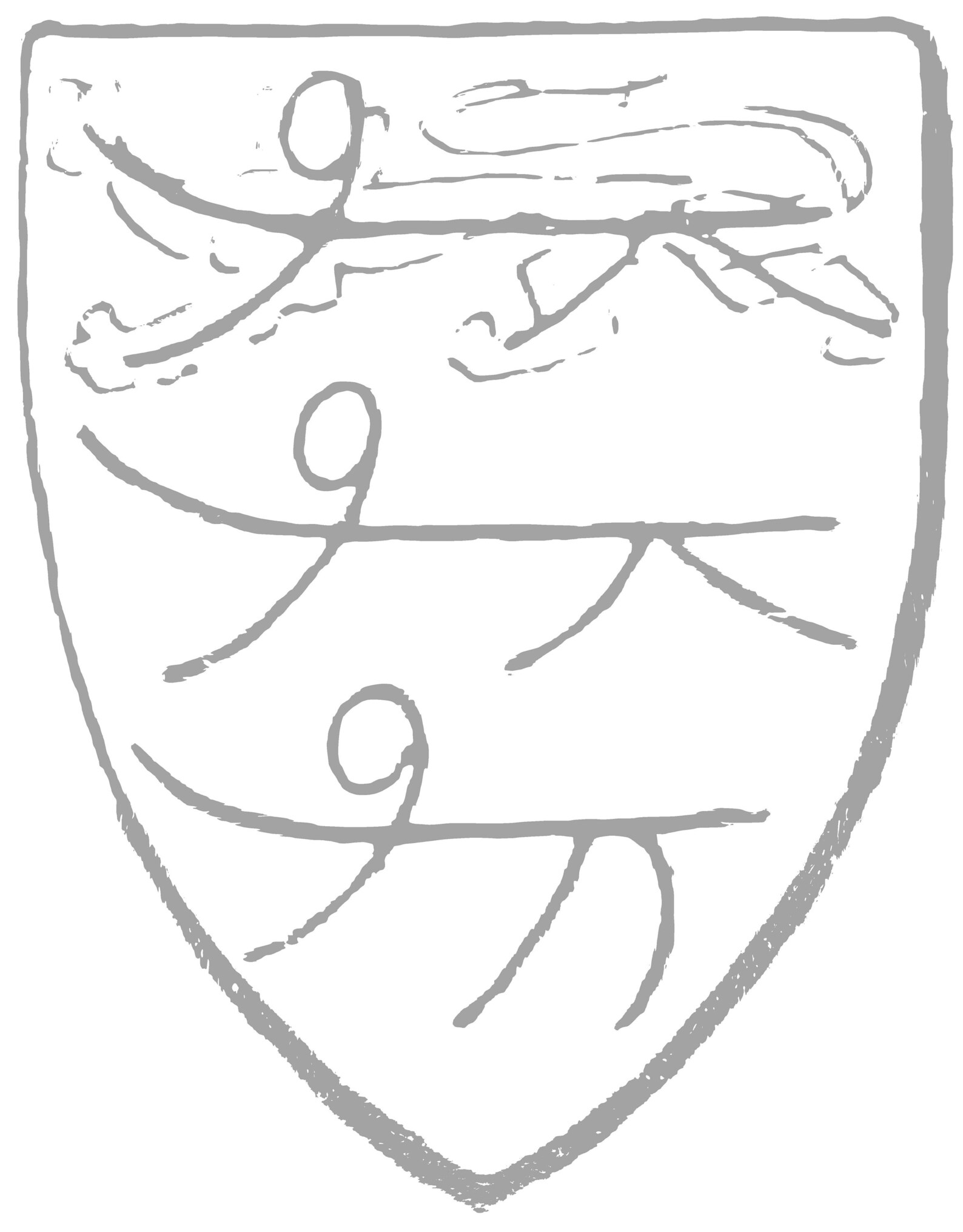 Medieval Coats of Arms for Coloring Vintage Digital Download Hand Drawn ...