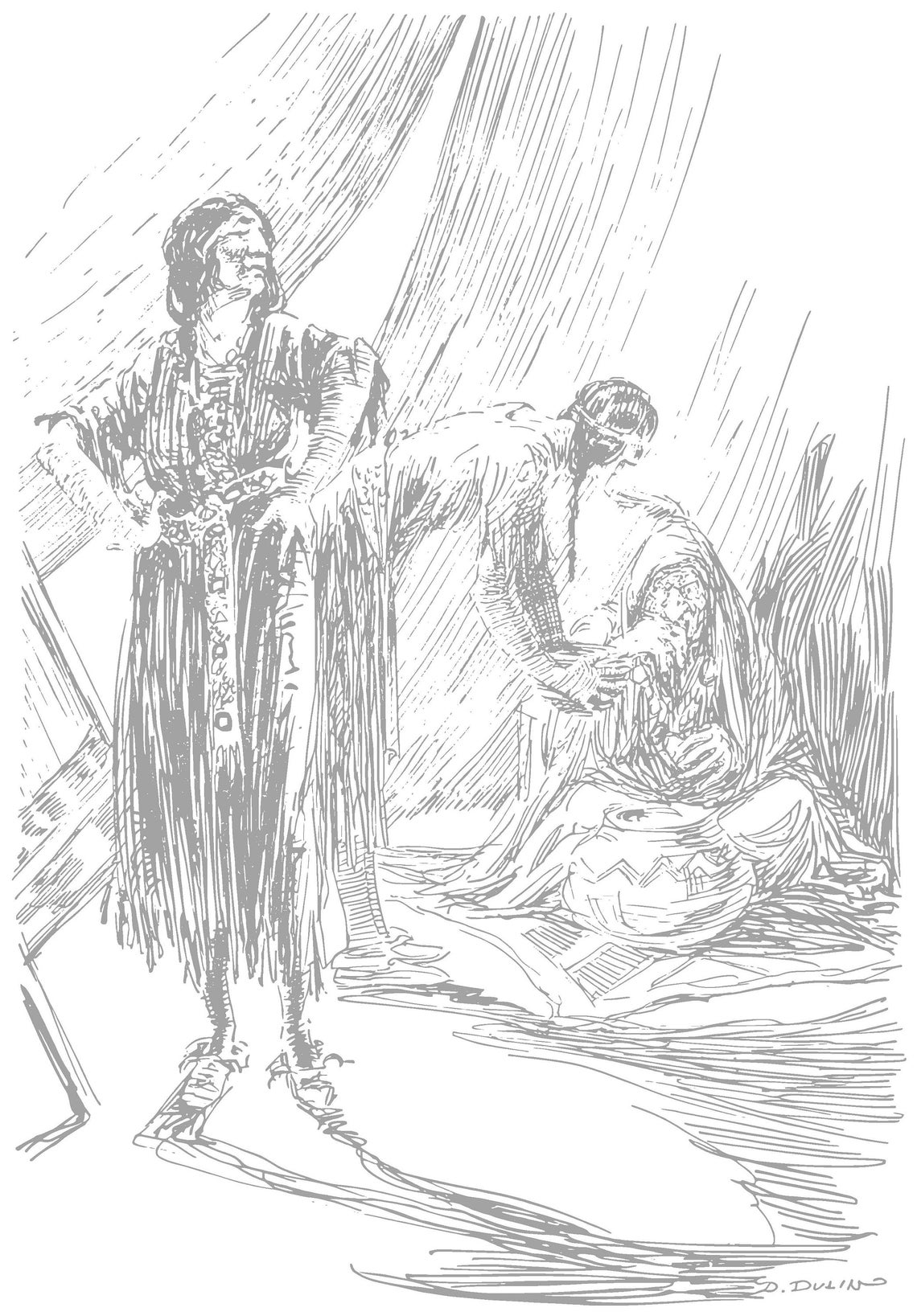 Superb Variety Pack for Coloring Vintage Digital Download Hand Drawn ...