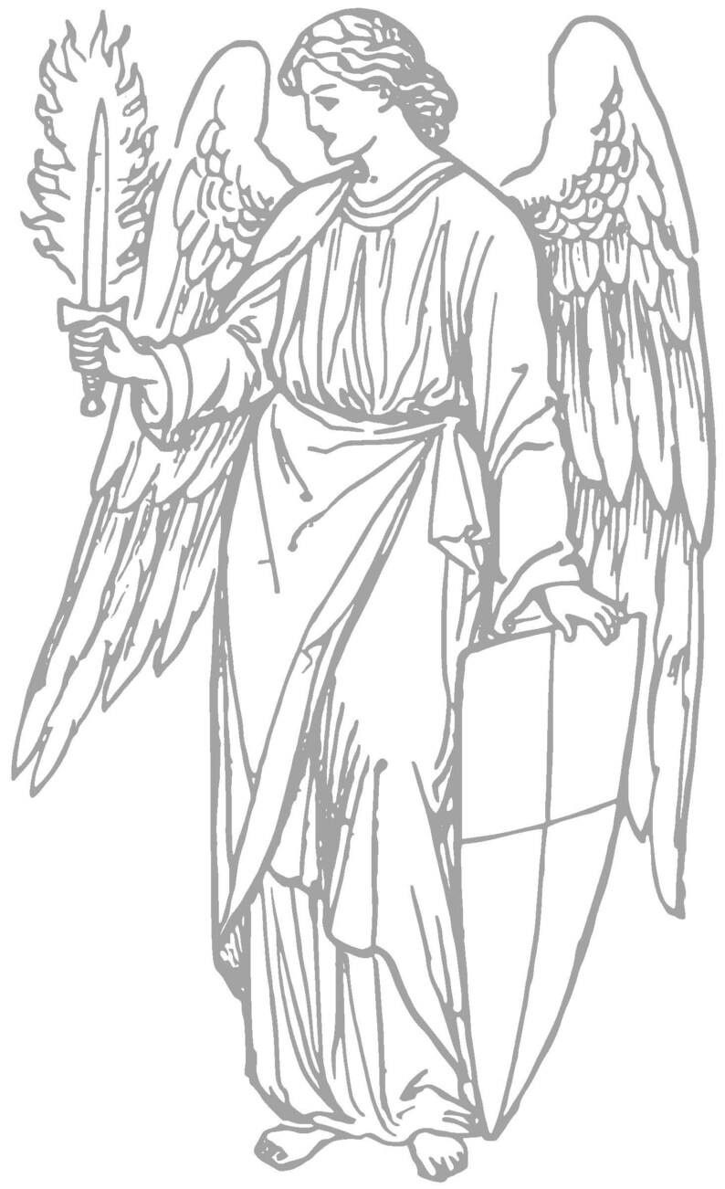 Mythical Figures for Coloring Vintage Digital Bundle Download Hand ...