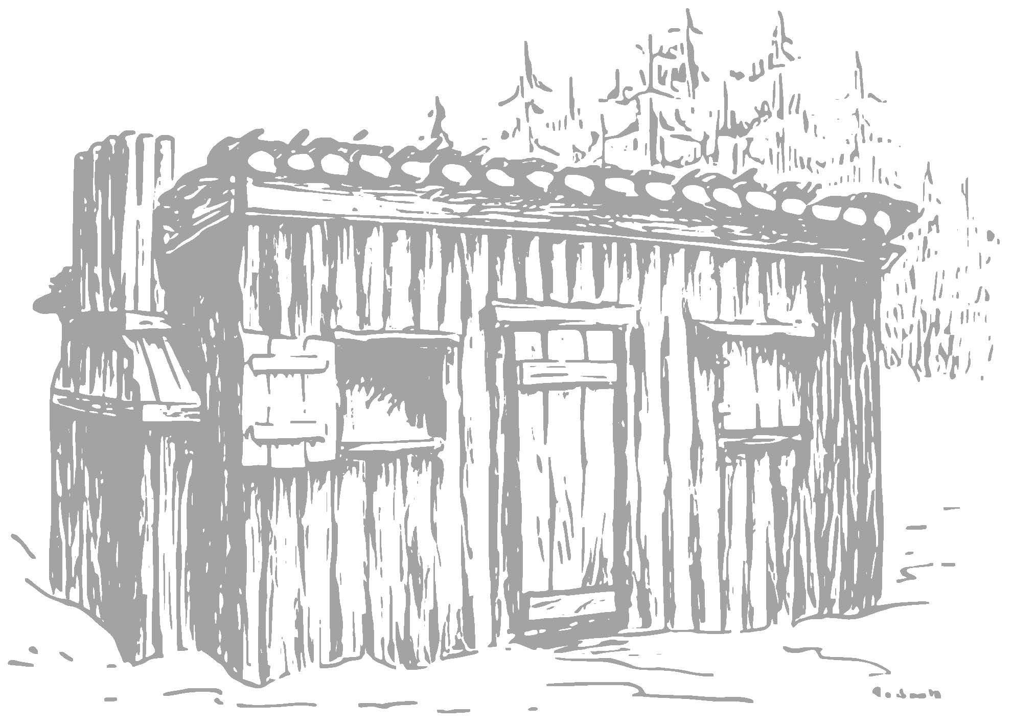 Plymouth and Pilgrims for Coloring Vintage Digital Download Hand Drawn ...