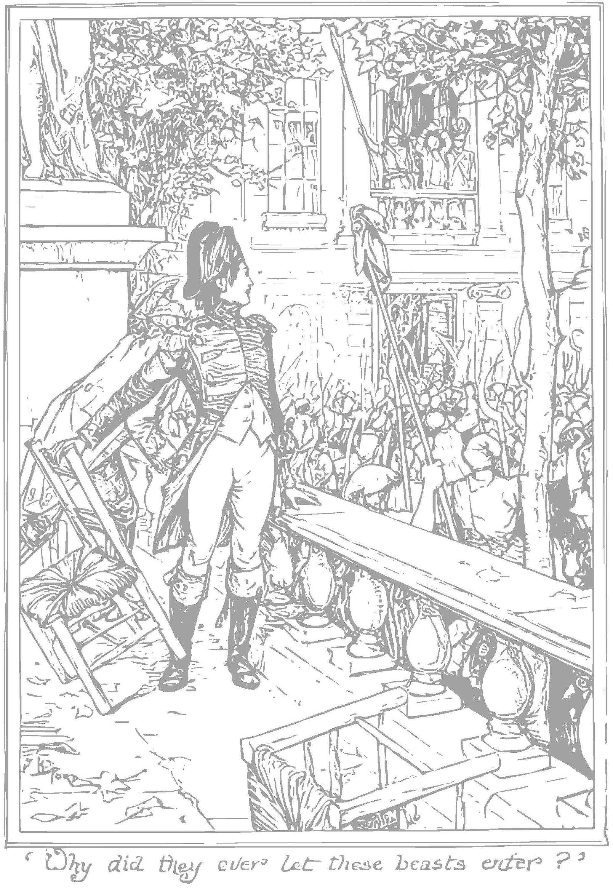 Famous History for Coloring Vintage Digital Bundle Download Hand Drawn ...