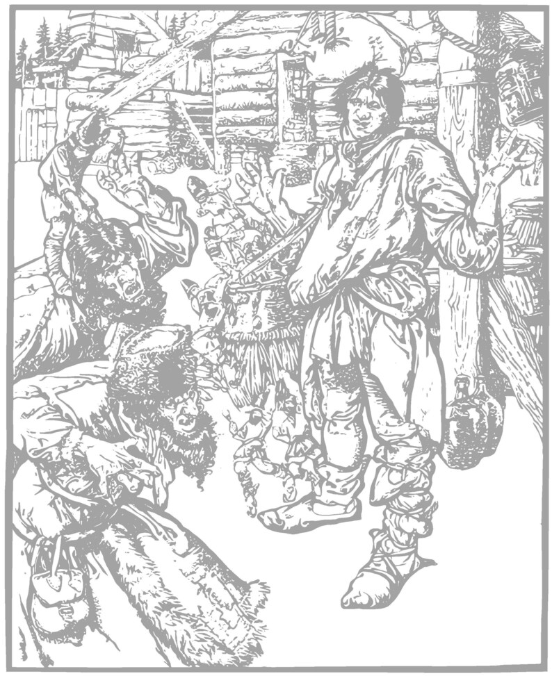 Cossack Tales for Coloring Vintage Digital Bundle Download Hand Drawn ...