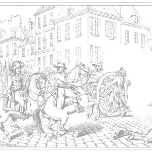 Napoleon Bonaparte for Coloring Vintage Digital Download Hand Drawn ...