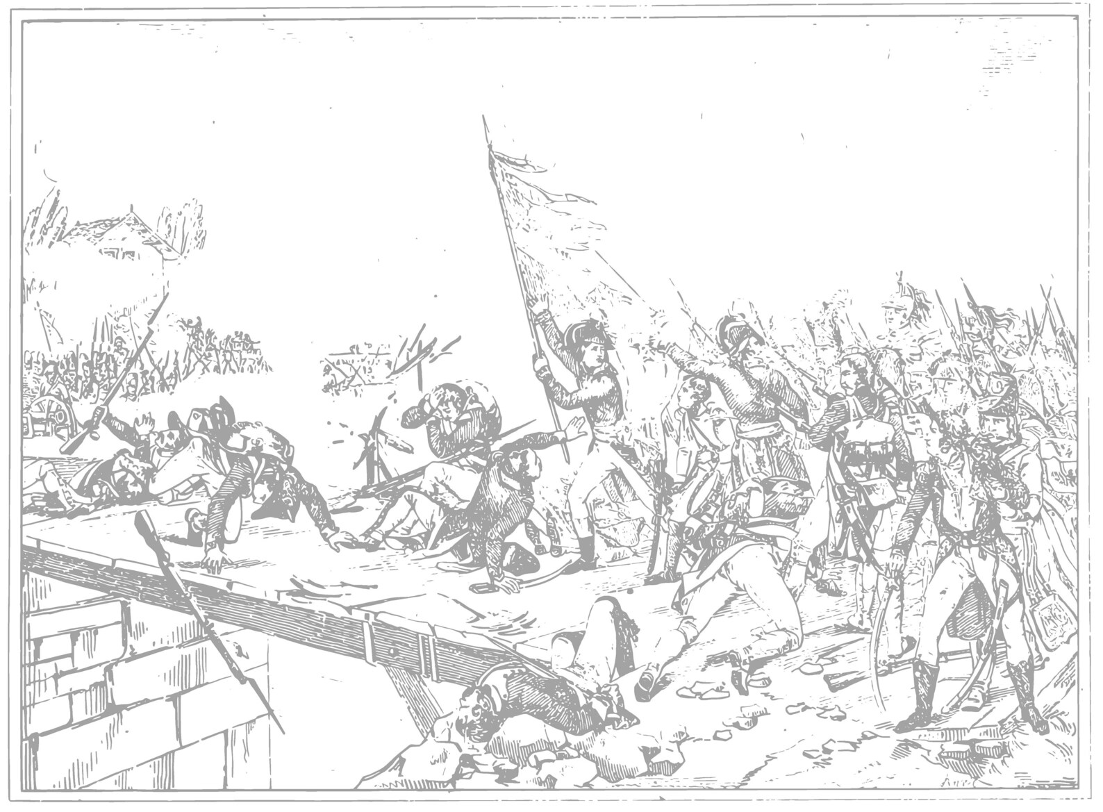 Napoleon Bonaparte for Coloring Vintage Digital Download Hand Drawn ...