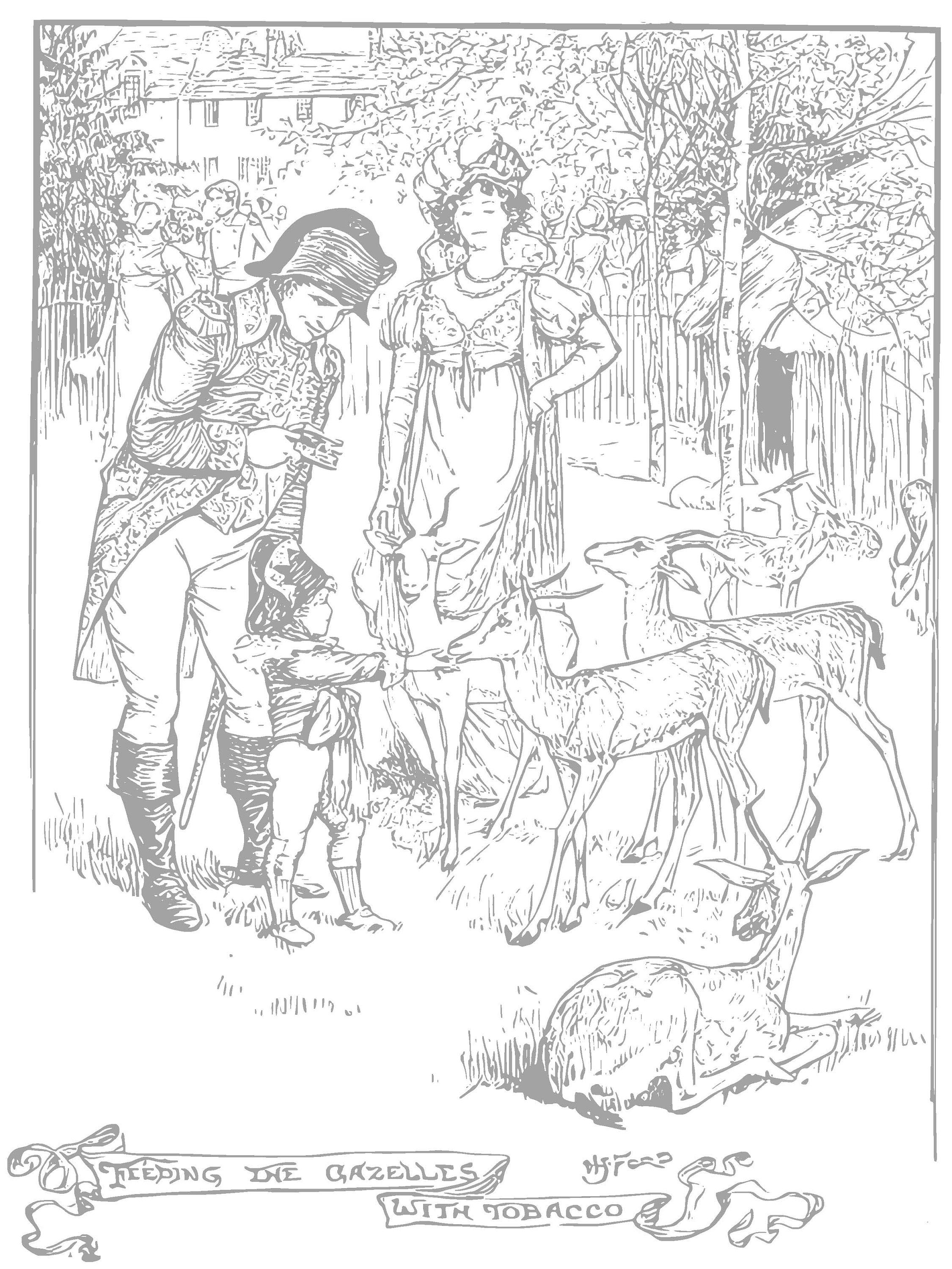 Famous History for Coloring Vintage Digital Bundle Download Hand Drawn ...