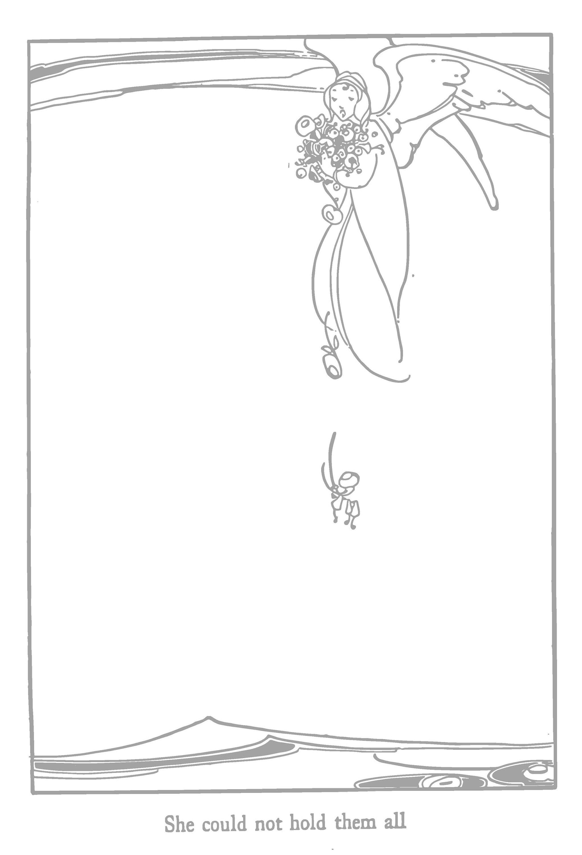 Variety Pictures for Coloring Vintage Digital Bundle Download Hand ...