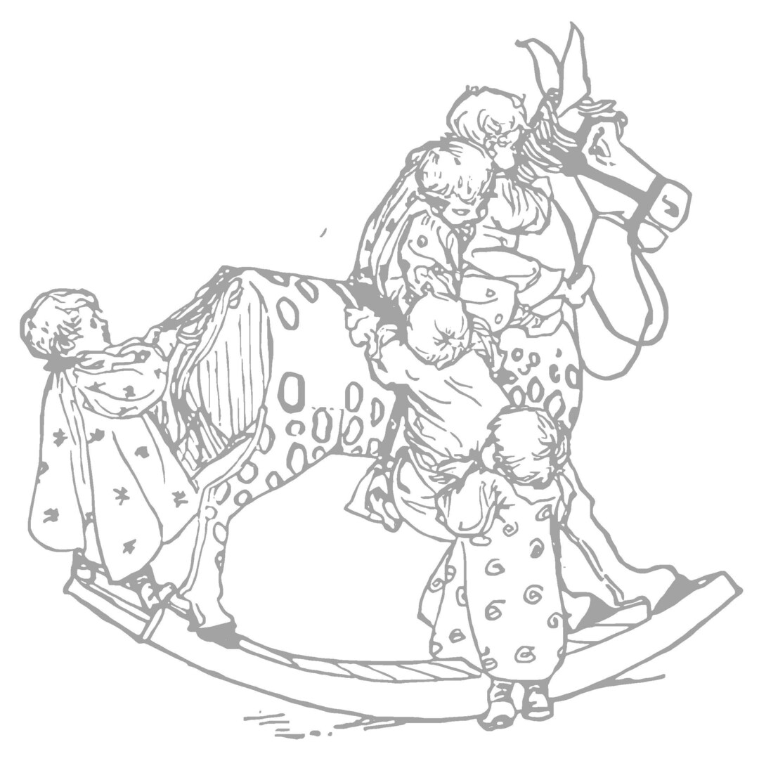 Amazing Illustrations for Coloring Vintage Digital Bundle Download Hand ...