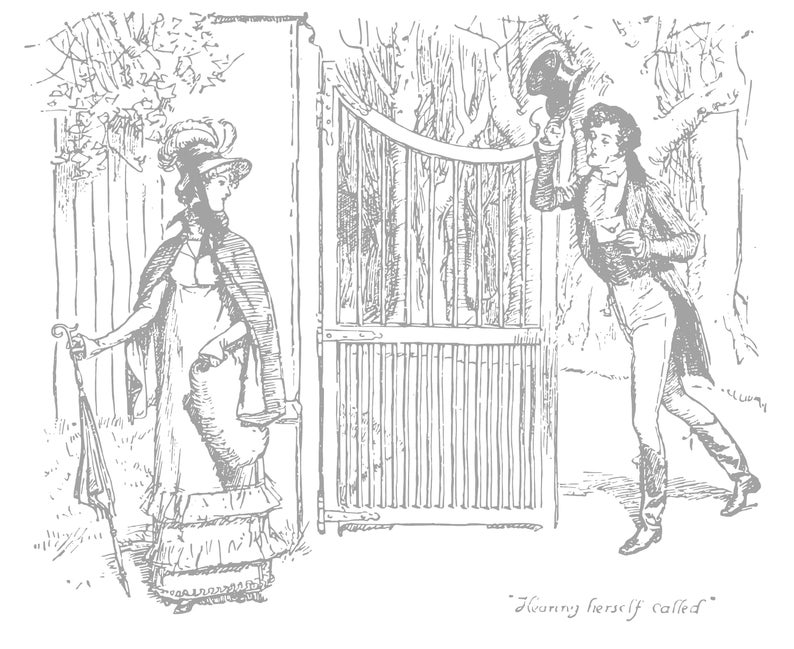 Pride and Prejudice Coloring Vintage Digital Bundle Download Hand Drawn ...