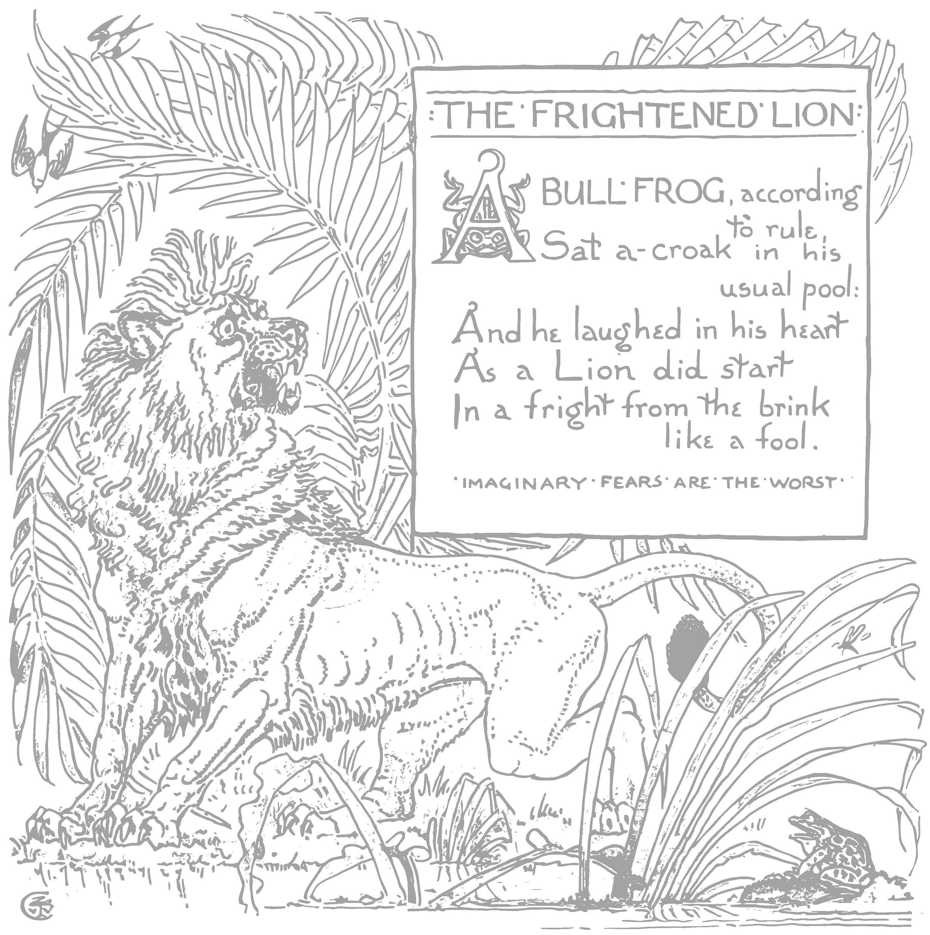 Story Pictures and Fables for Coloring Vintage Digital Bundle Download ...