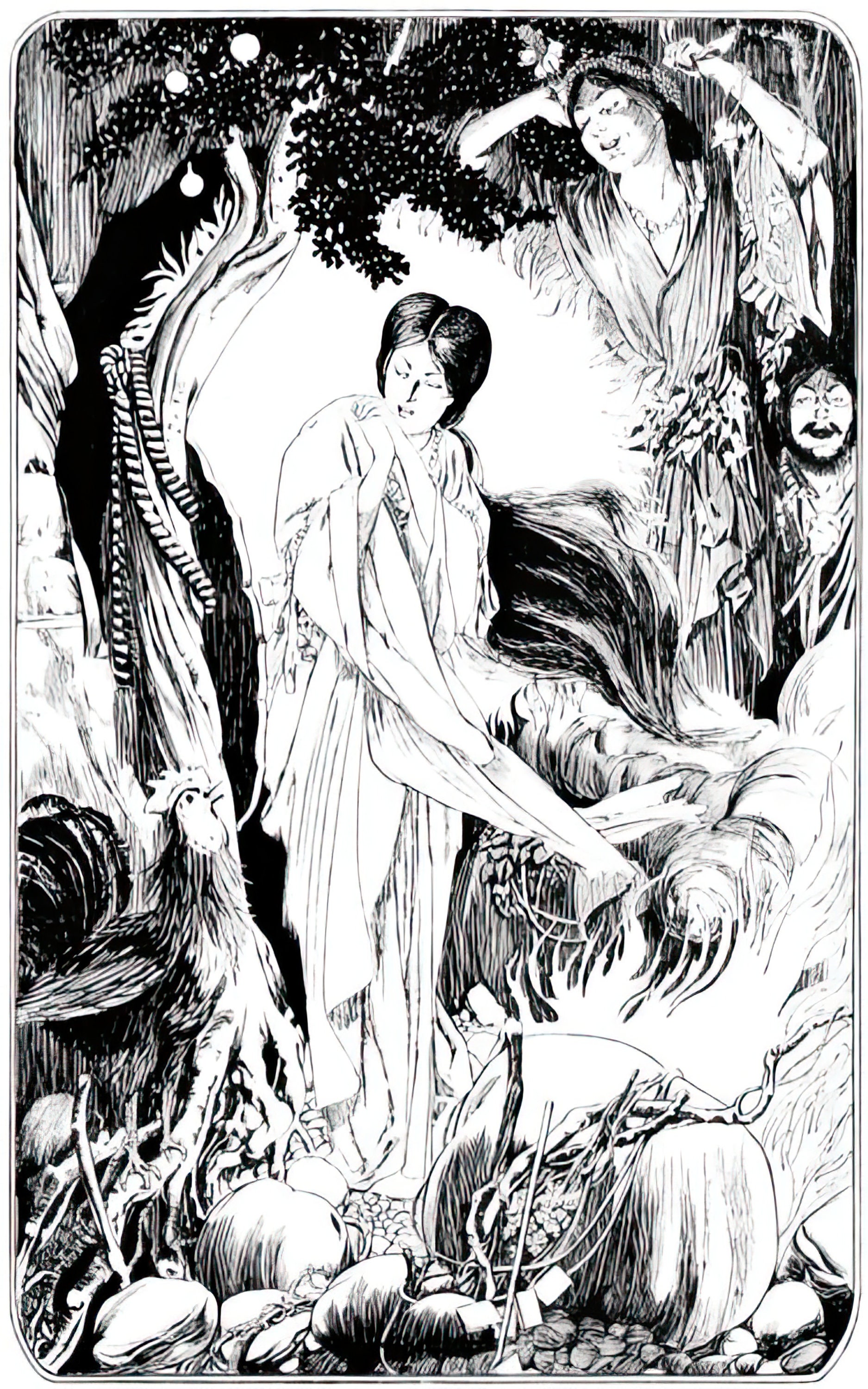 Eastern Legends for Coloring Vintage Digital Download Hand - Etsy