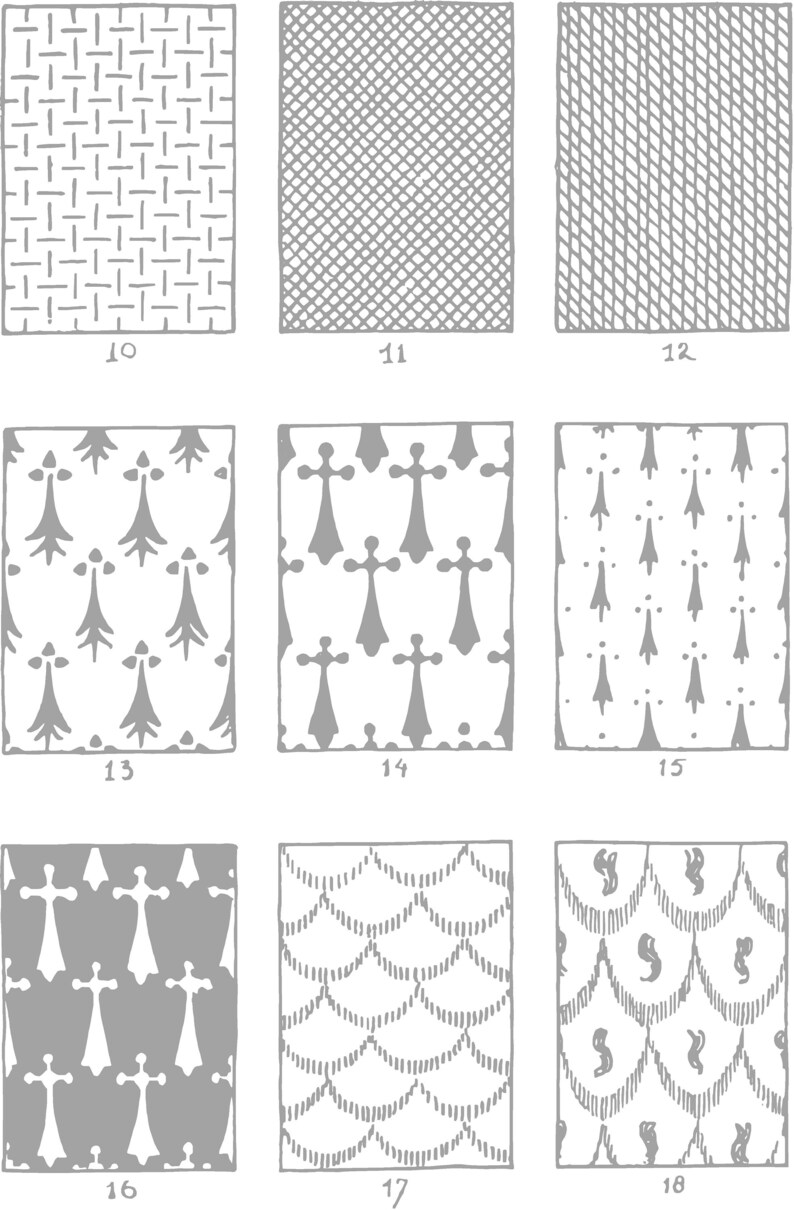 Heraldry Designs for Coloring Vintage Digital Bundle Download Hand ...