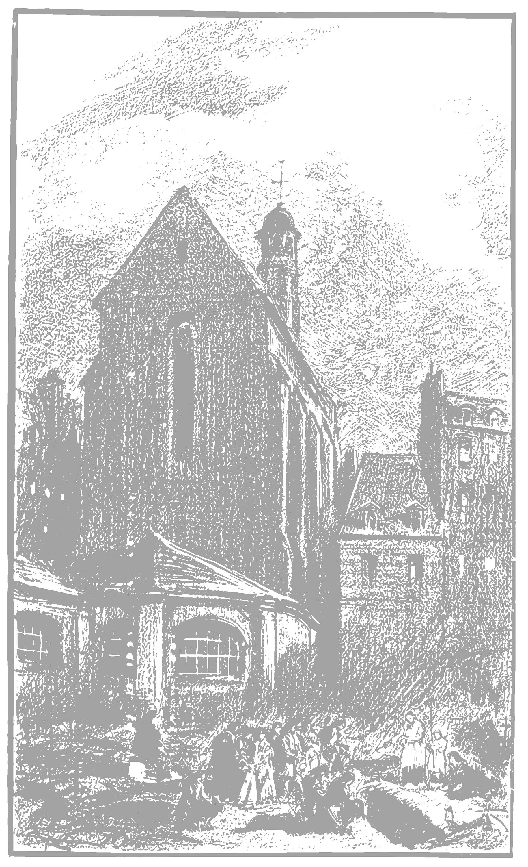 French Architecture 6 for Coloring Vintage Digital Download Hand Drawn ...