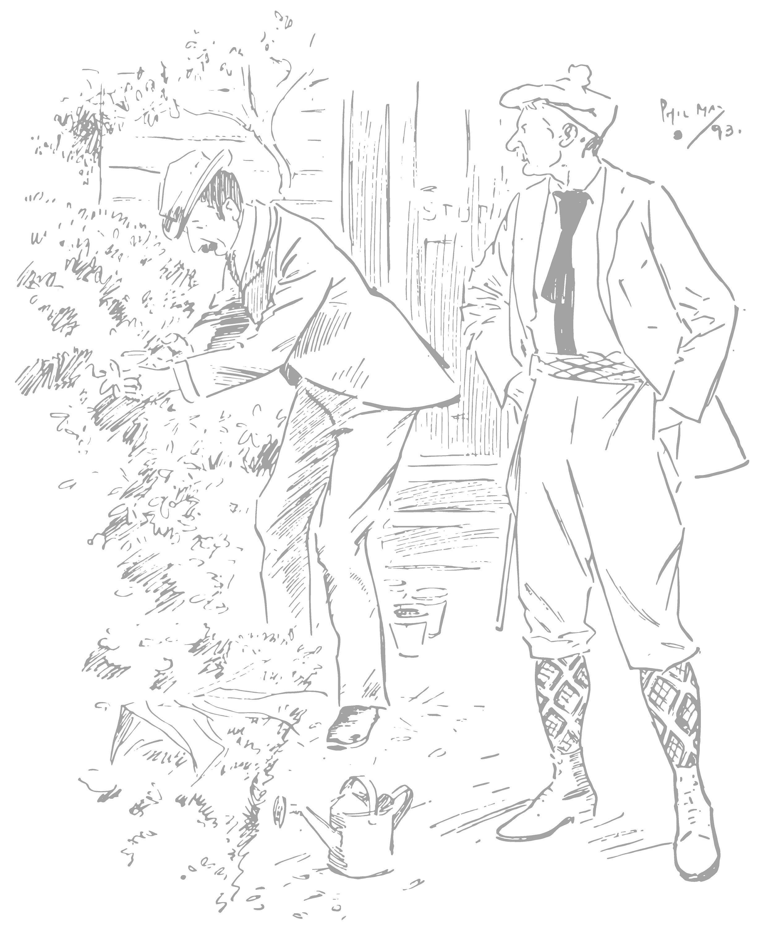 Classic Illustrations for Coloring Vintage Digital Download Hand Drawn ...