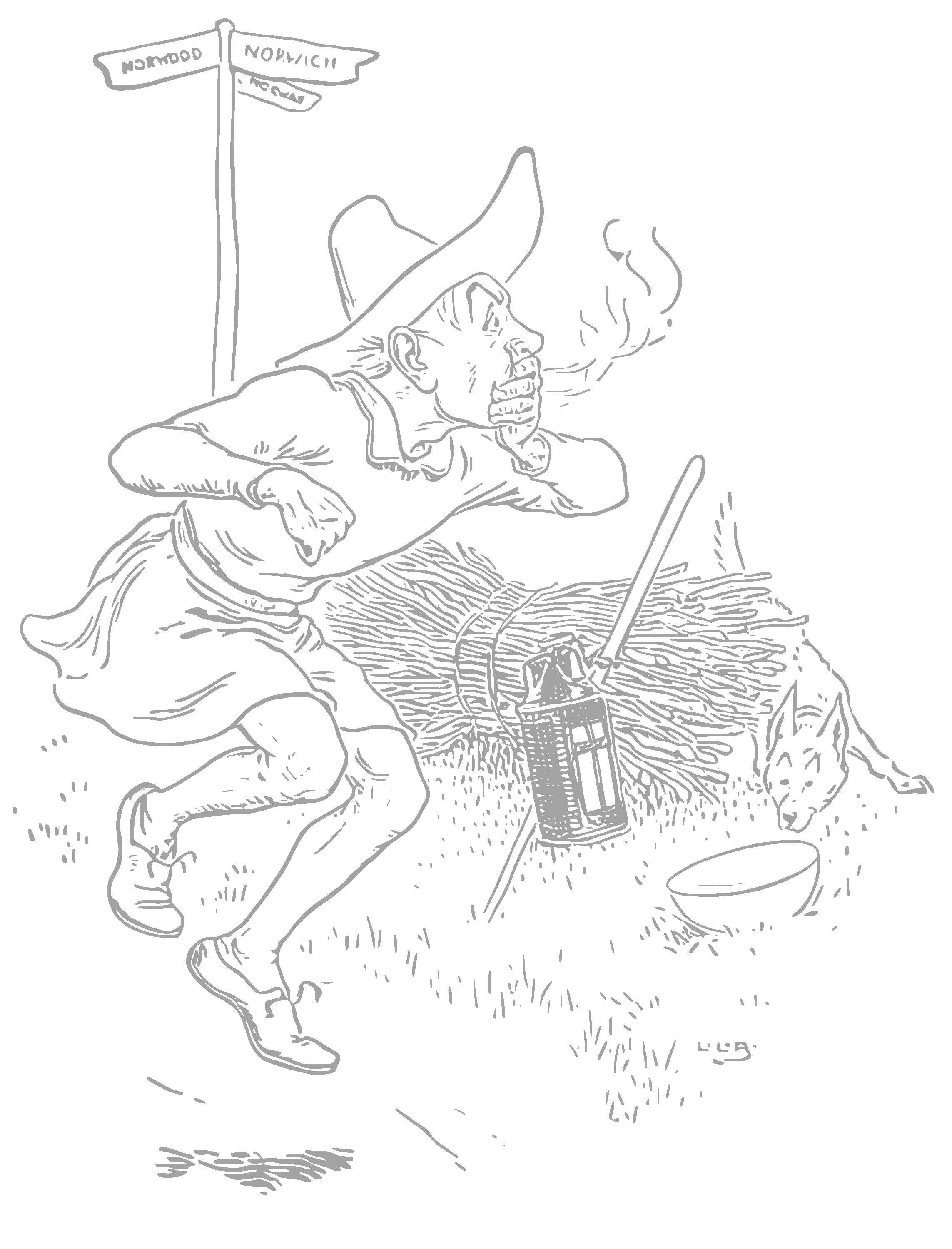 Classic Tales for Coloring Vintage Digital Bundle Download Hand Drawn ...