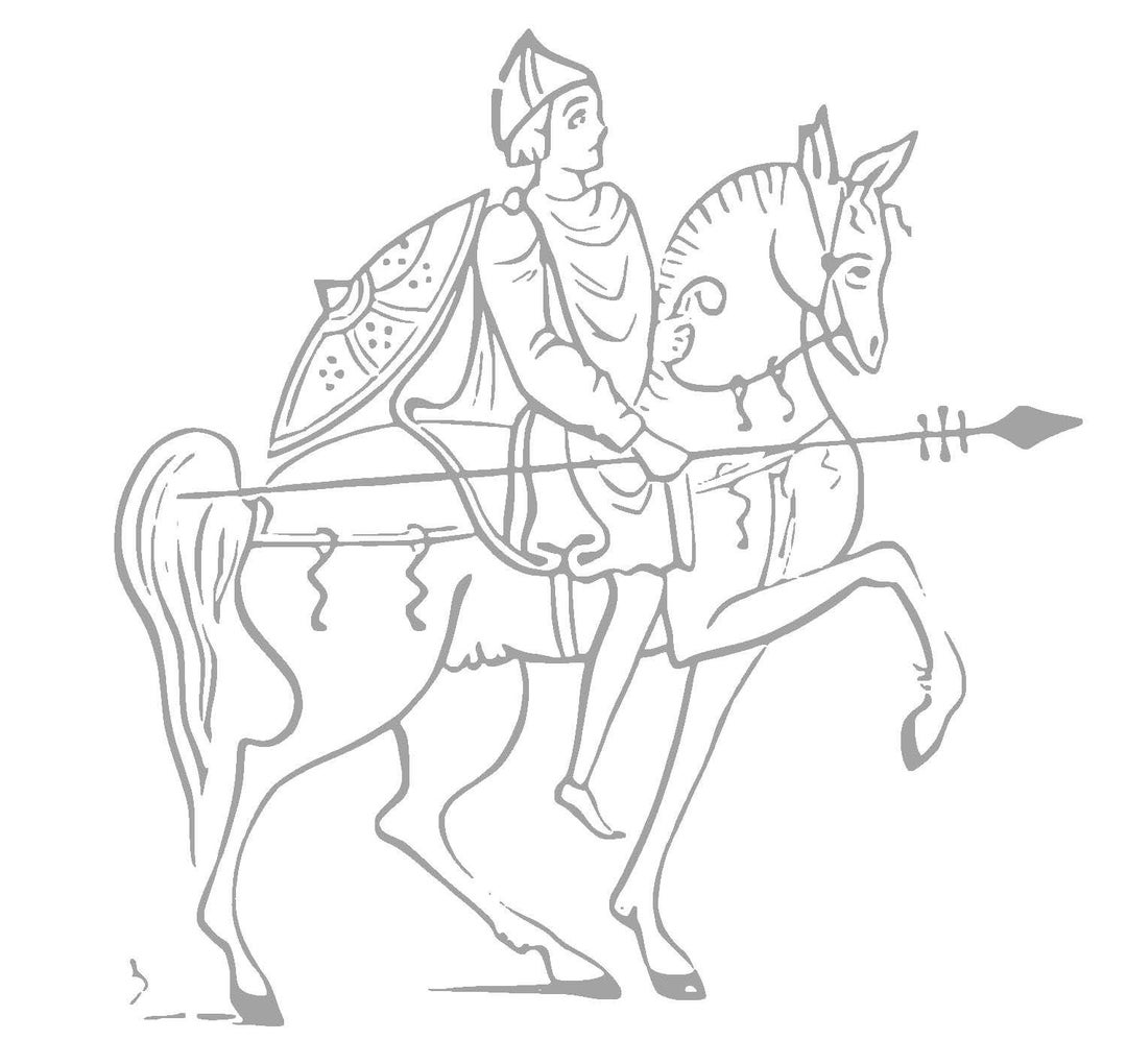 Epic Heraldry for Coloring Vintage Digital Bundle Download Hand Drawn ...