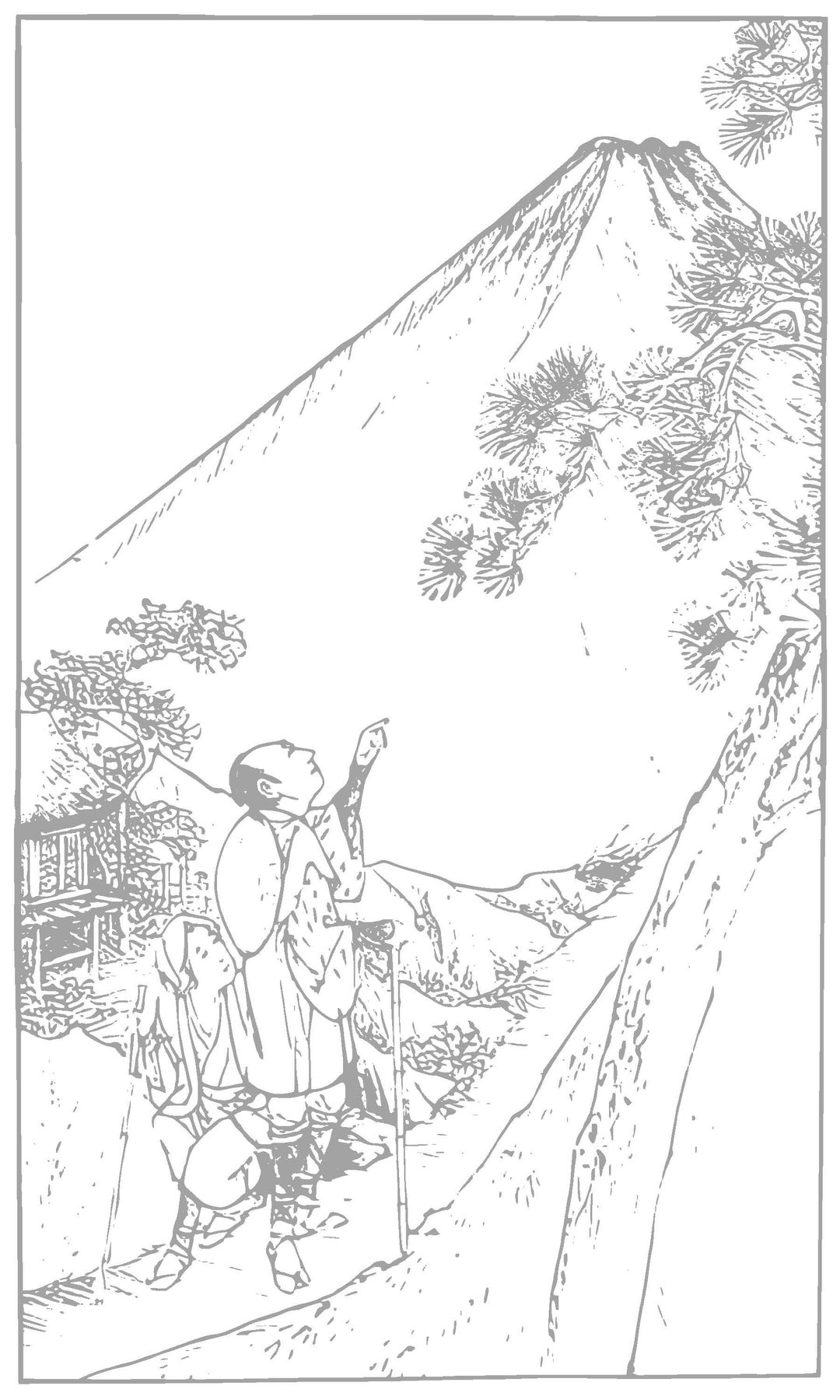 Japanese Fables for Coloring Vintage Pictures Classic Digital Download ...