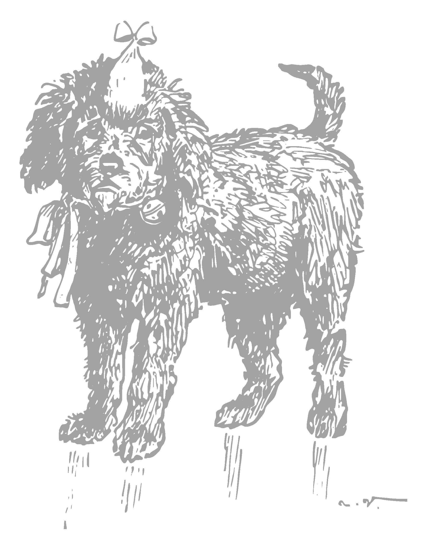 Circus Dogs for Coloring Vintage Digital Bundle Download Hand Drawn ...