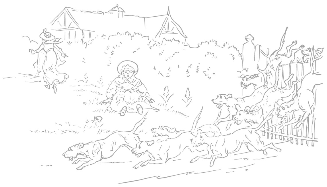 Vintage Country Life Coloring Book: Hand-drawn Illustrations (digital ...