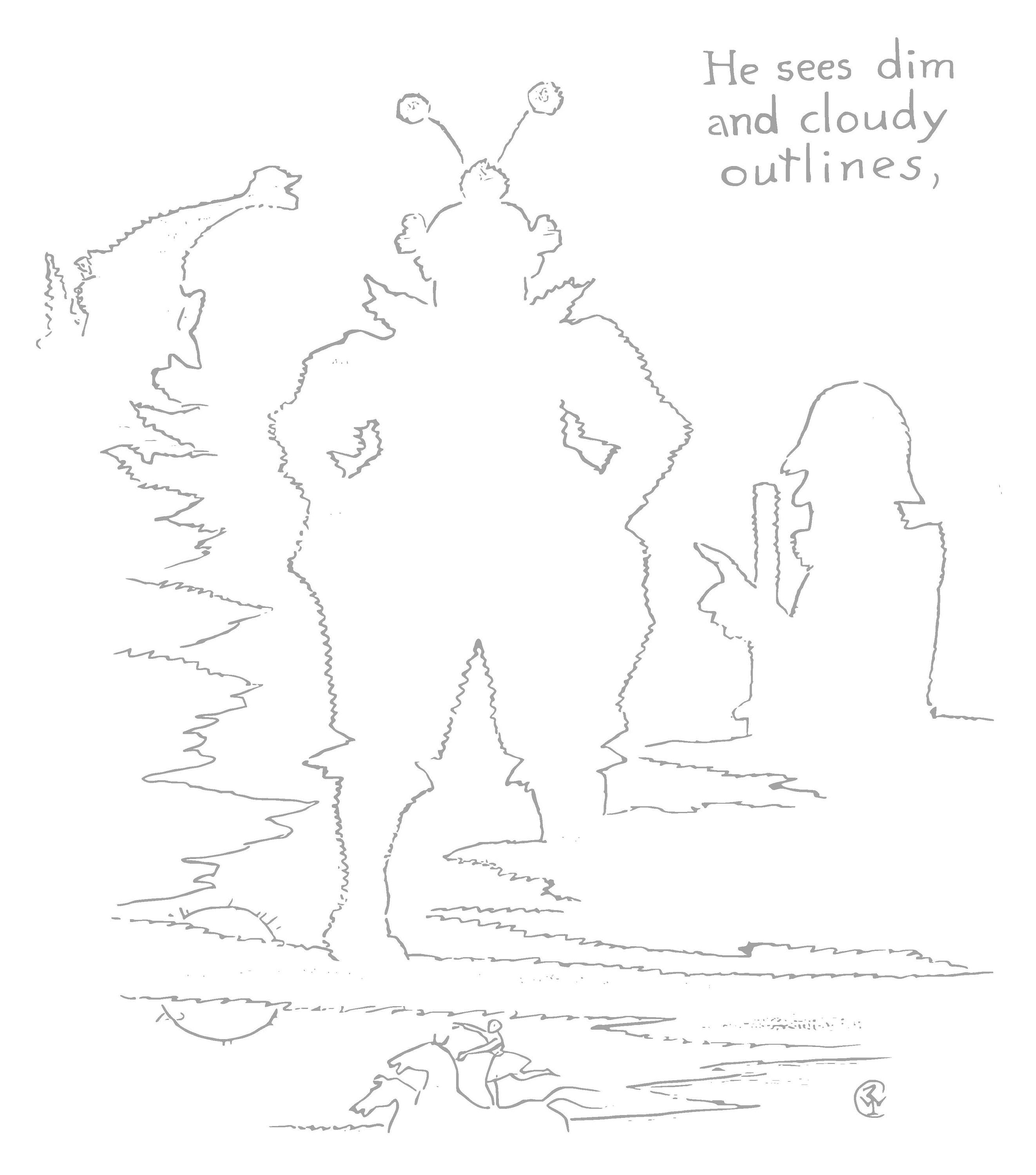 Jack Frost for Coloring Vintage Digital Bundle Download Hand Drawn ...