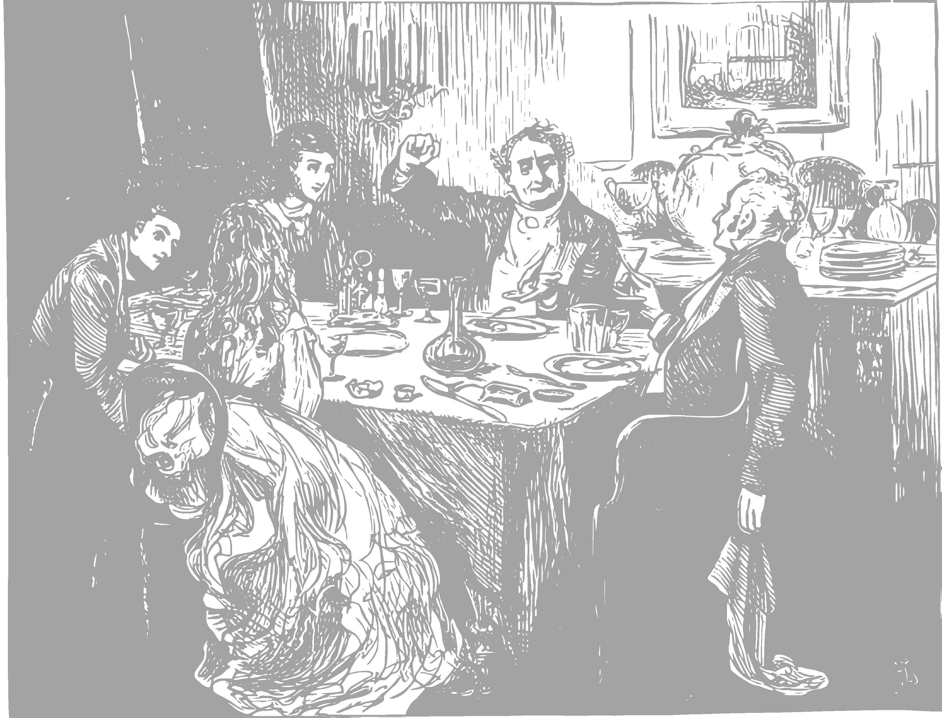 Charles Dickens 2 for Coloring Vintage Digital Download Hand Drawn ...