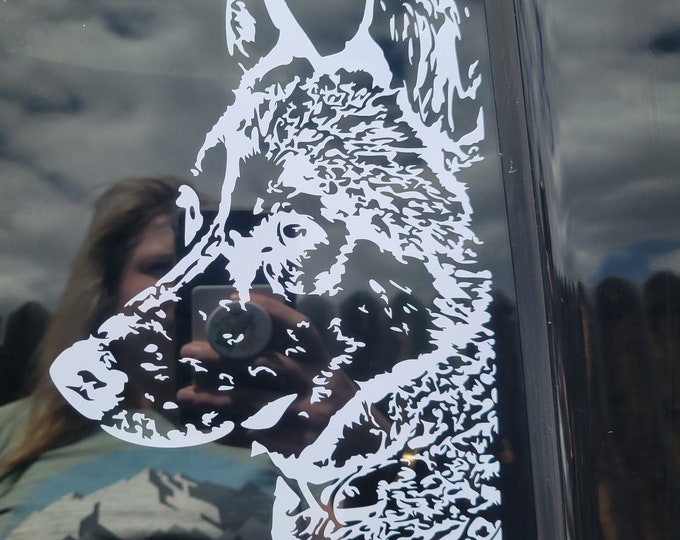 Custom Pet Car Window Decals - Etsy