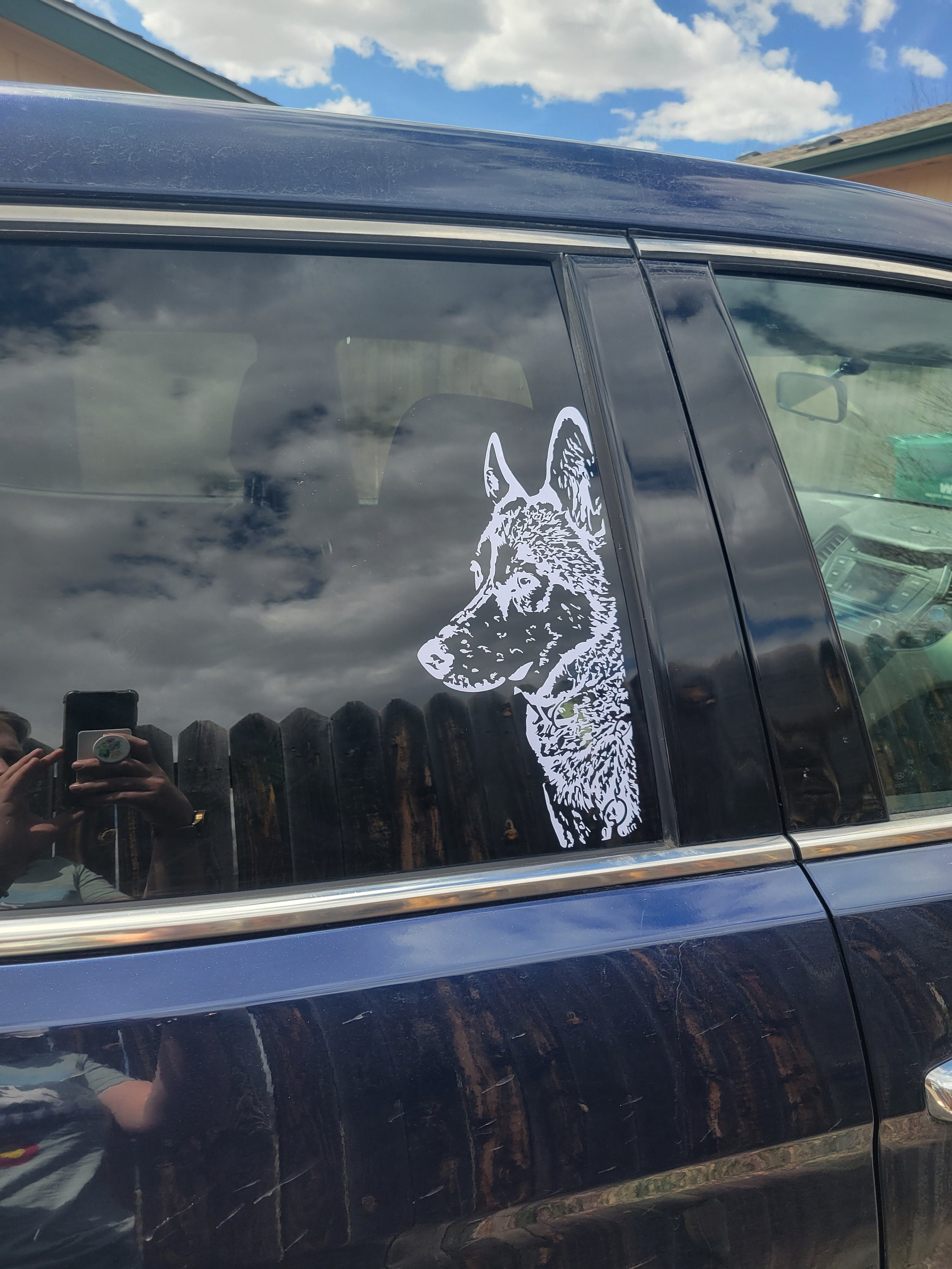 Custom Pet Car Window Decals - Etsy