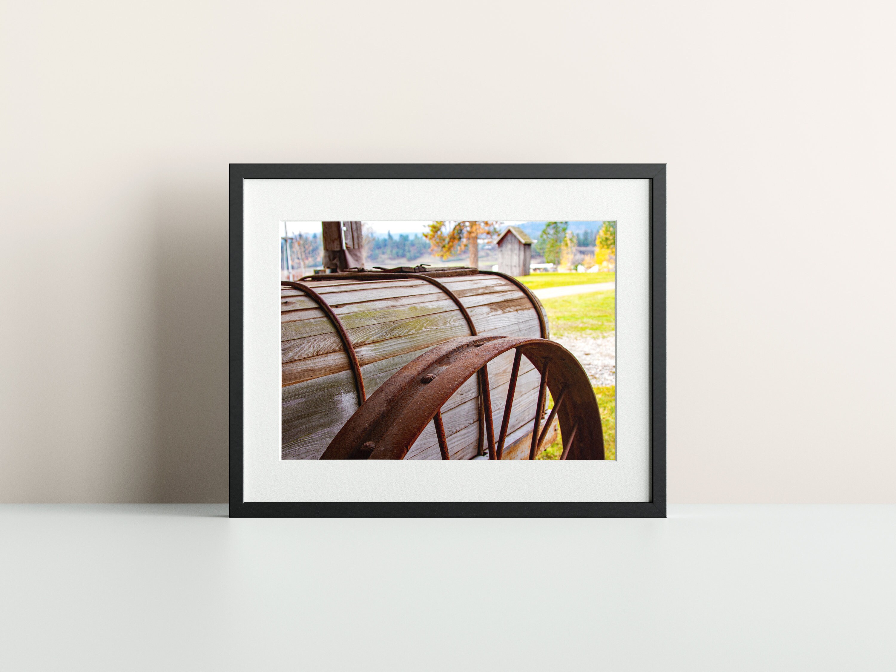 Old Water Tanker Fine Art Print Photograph Landscape Picture Wall Art ...