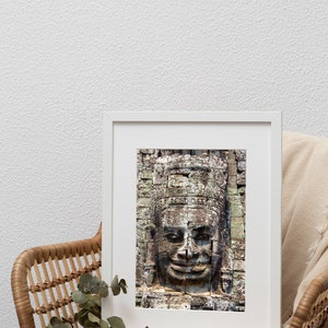 Faces of Bayon Temple, Cambodia Digital Download Jpg File Wall Art ...