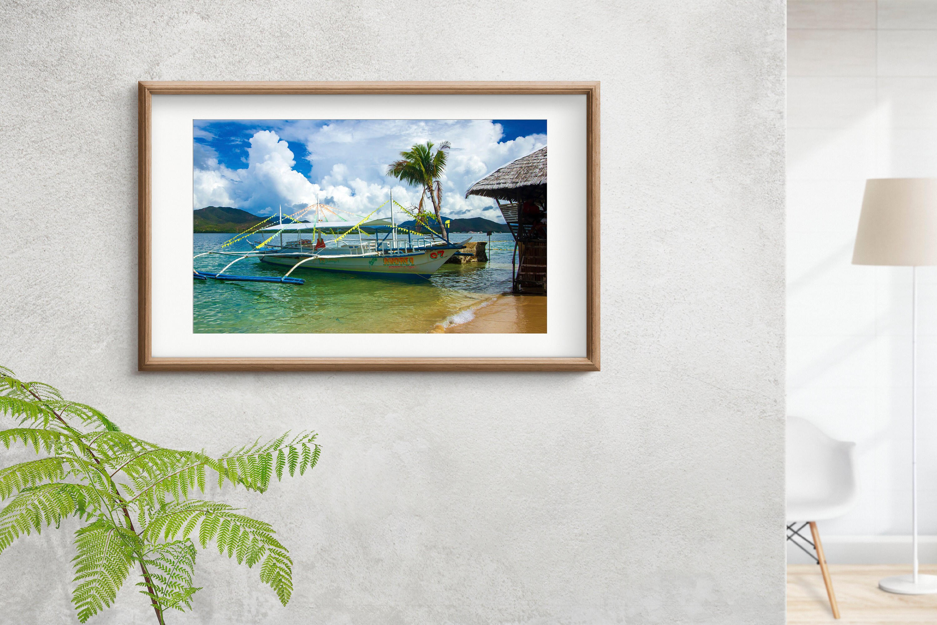 Bangka Boat in the Philippines Digital Download Jpg File Wall Art ...