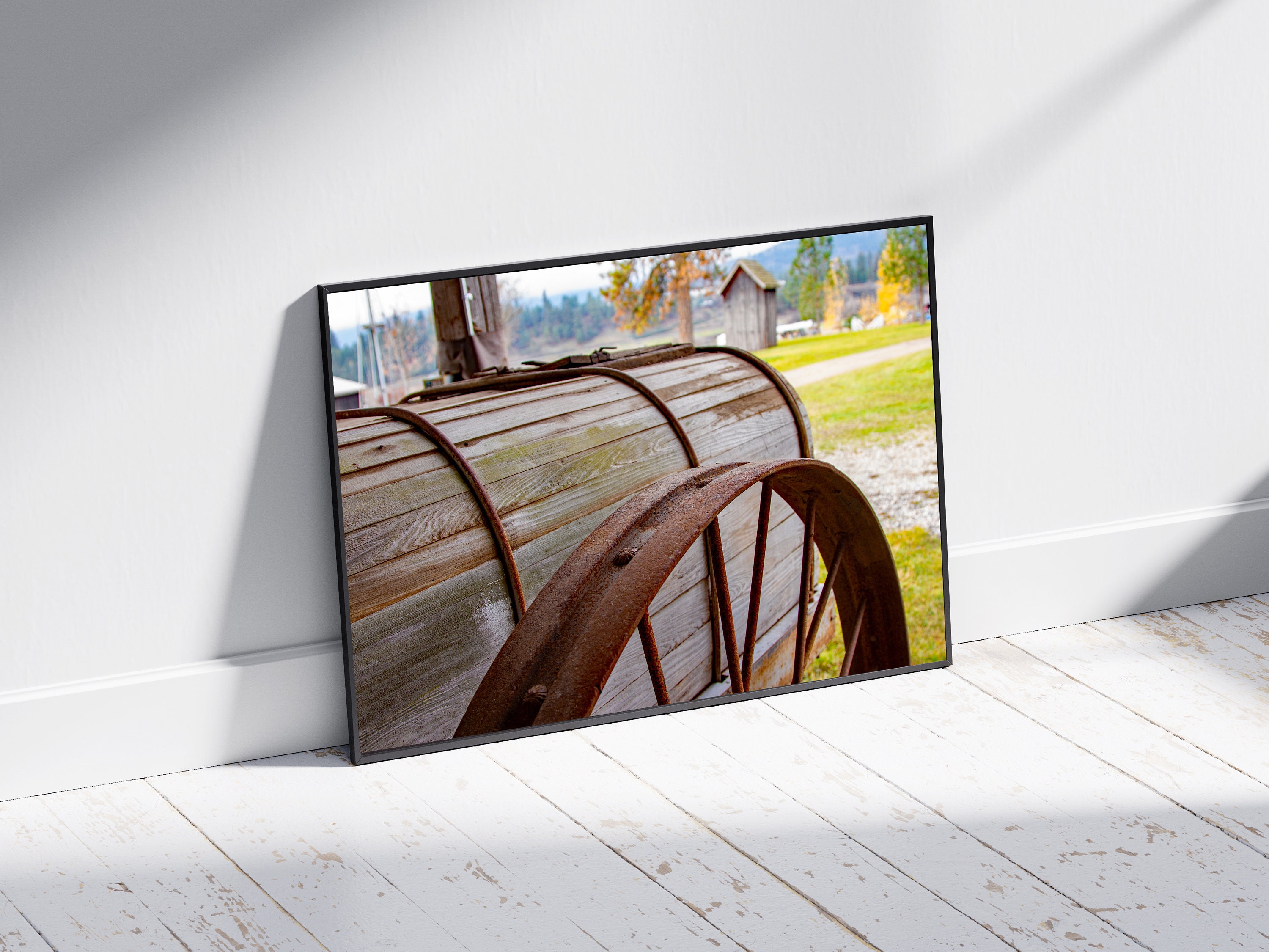 Old Water Tanker Fine Art Print Photograph Landscape Picture Wall Art ...