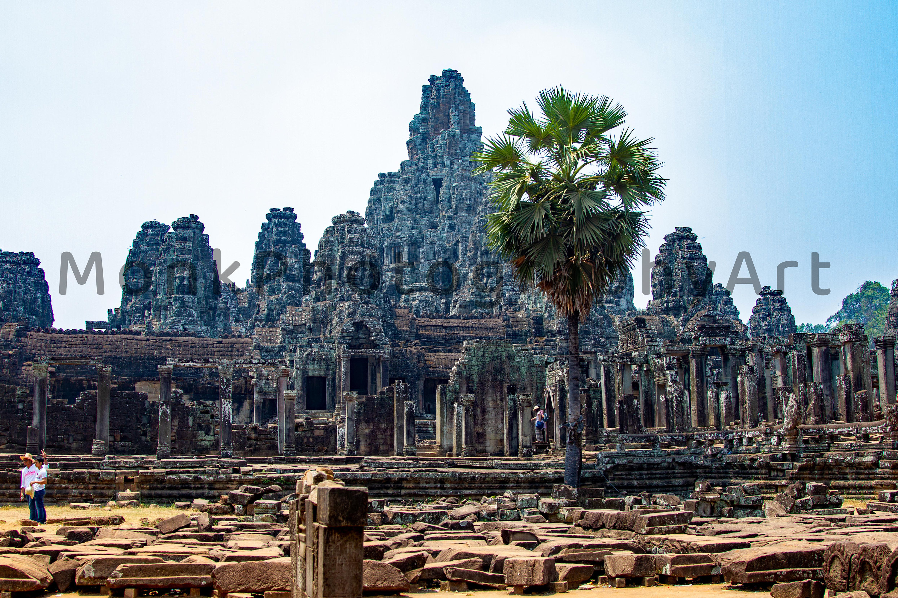 The Temple Bayon, Angkor Wat Digital Download Jpg File Wall Art Digital ...